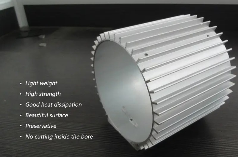 Aluminium extruded motor body-Henan Chalco Aluminum